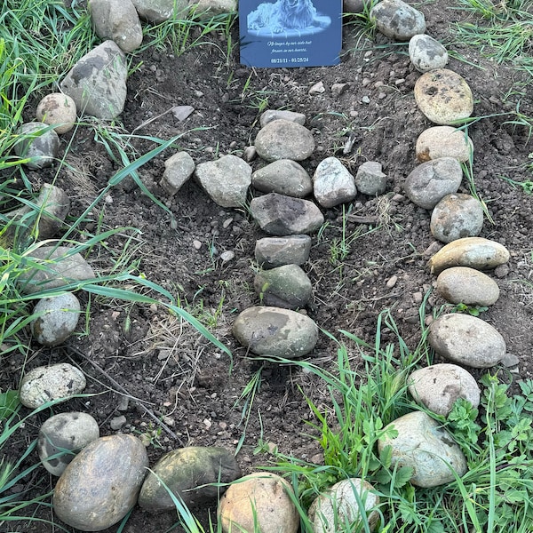 12x12 Personalized Pet Headstone, Goat, Cow, Horse, Pig Farm Tombstone ...