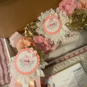 Purple and Gold Lavender Baby Shower Mommy to Be Maternity - Etsy