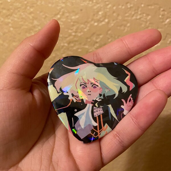 Boss Heart Button - Etsy