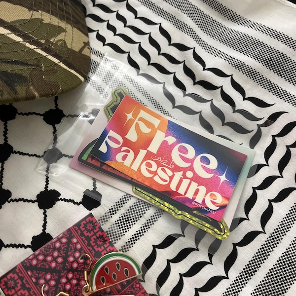 Embroidered Palestine Sweater Tatreez Watermelon for Palestine Map ...