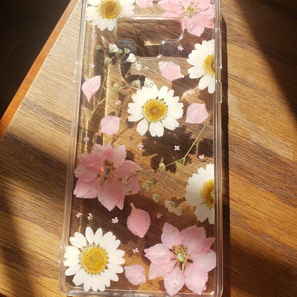 Pressed Flower Phone Case, iPhone Se 7 8 X Xr Xs 11 12 13 14 15 Pro Max ...