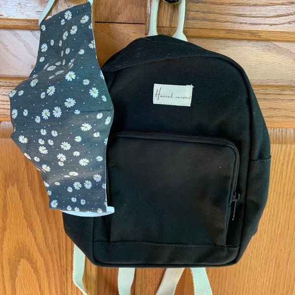 Vanie Canvas Backpack | Mini Backpack for Women | Backpack Purse ...