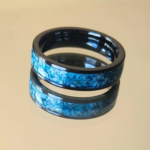 6mm Black Ceramic Ring Core - Etsy