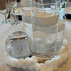 Winter Wedding Table Numbers Template snowflakes, Silver & Blue. DIY ...