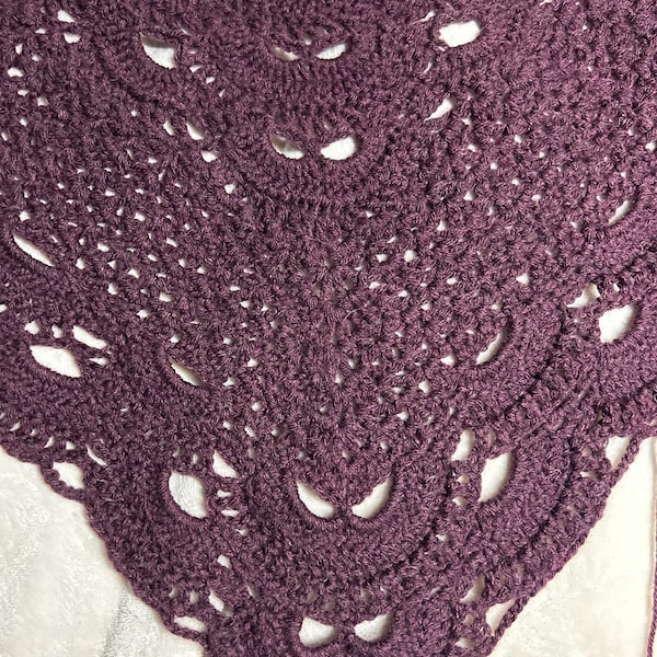 Victoria's German Shells Shawl Pattern / PDF Instant Download / Crochet ...