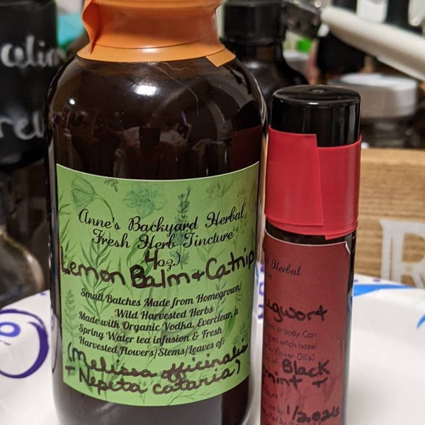 Anise Hyssop Herbal Tincture agastache Foeniculum Wellness for Colds ...