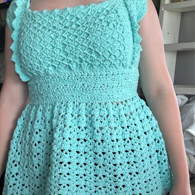 Crochet Dress WRITTEN PATTERN the Wonderland Dress - Etsy