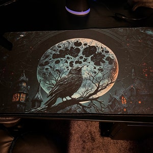 Gothic Wonders Goth Desk Mat, Gothic Mouse Pad, Big Gaming Mouse Pad ...
