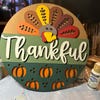 Thankful Turkey DIY Door Hanger Kit | Thanksgiving Door Sign | Laser ...
