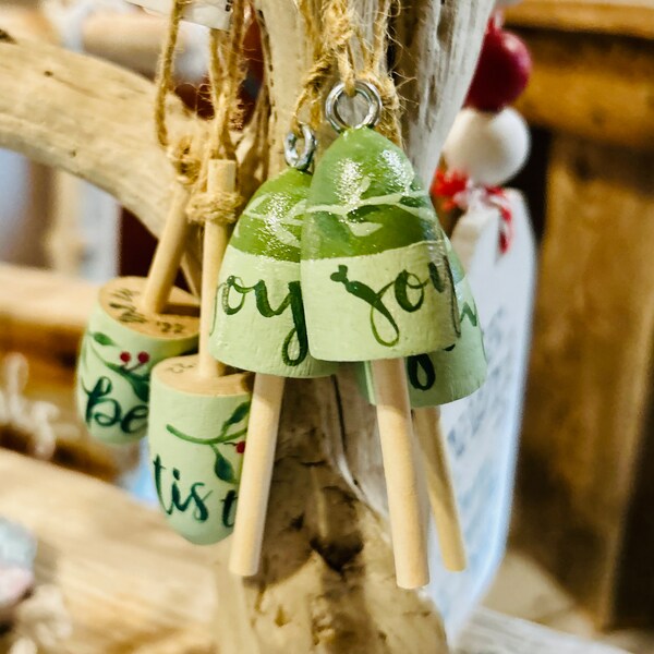 Lobster Buoy Key Chains, Wooden Unfinished DIY Wedding Favors, Set of ...