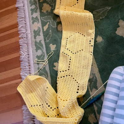 Filet Crochet Blanket Pattern Bee Blanket Crochet Pattern Filet Blanket ...