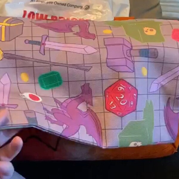 Tabletop Game Fabric - Tabletop Game Toss by Sweetingenuity - Tabletop ...