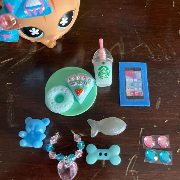 Littlest Pet Shop Rare Vintage LPS Horses Alpaca Llama Glitter Deer ...