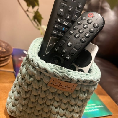 Cotton Baskets With Dividers Eye Glass Holder Remote Control - Etsy