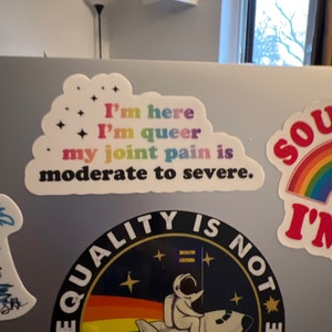 Disability Pride Flag Sticker Inclusion Stickers Awareness - Etsy