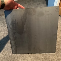 1/4 Steel Plate With Rounded Corners, Raw Steel - Etsy