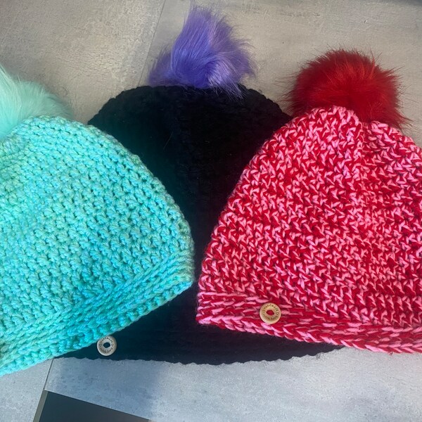 Azalea Beanie Crochet Pattern. Pattern Only, Digital Download. Beginner Friendly Hat Pattern. - Etsy