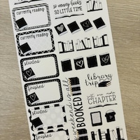 Alphabet Reading Challenge Planner Stickers ABC Reading Planner ...