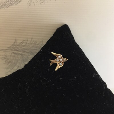 Vintage Early DBA Budlong Docherty and Armstrong 14k Gold Hand Carved ...