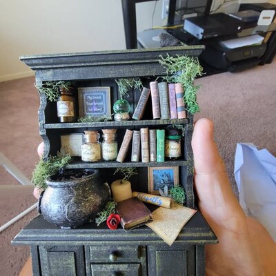 Custom Themed Miniature Cabinets - Etsy