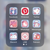 Kitty Bakery App Icon Set Kawaii Aesthetic for Android IOS - Etsy Canada