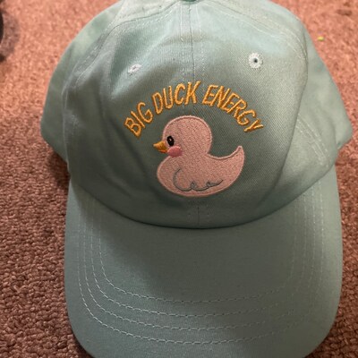 Duck Hat , Dad Cap , Blue Hat , Duck Art , Duck Lovers Gift , Funny Hat ...