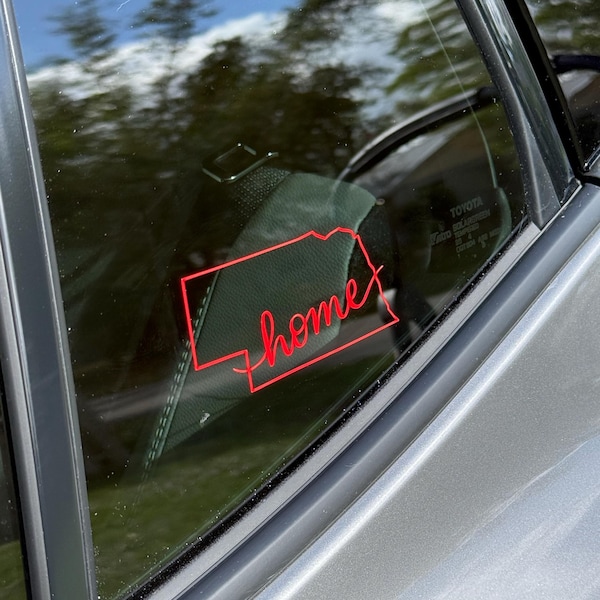 Arizona Outline Decal, Arizona Decal, Arizona Sticker, AZ Vinyl Decals ...