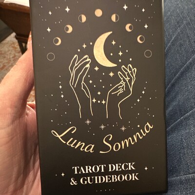 Luna Somnia Tarot Deck With Guidebook & Box 78 Cards Full Deck Moon Dreams Starry Magic ...