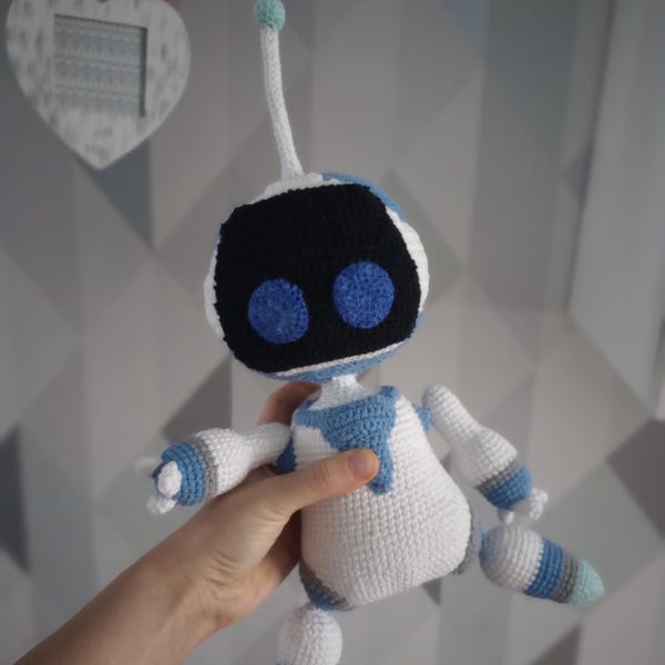 Tutorial on Crocheting a Kratos Skin for Astrobot (EN) - Etsy