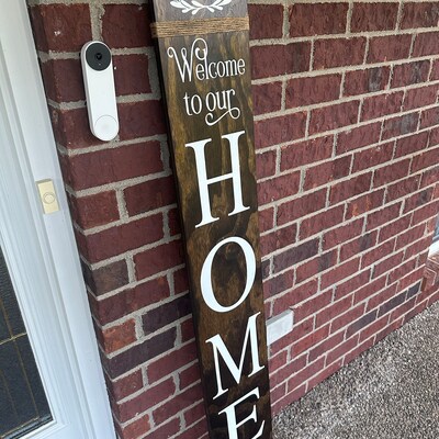Front Porch Welcome Sign 5 Foot Welcome Sign Crazy Dogs Sign Beach ...