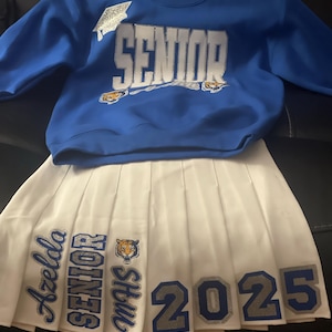 Senior Barbie Skirt Set, Senior Outfit, Senior Set, Senior Barbie Set ...