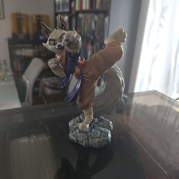 Lofi Layers Chun Li Hueforge / 3D Printed Painting, 3D Painted Picture ...