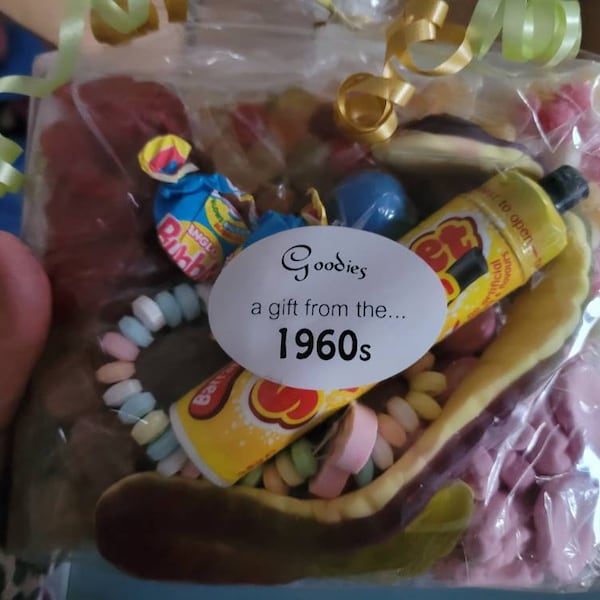 1960s Sweets Gift by an Authentic Sweet Shop, Sweet Gift, Retro Sweets ...