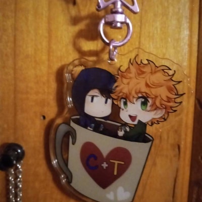 South Park Cup Craig and Tweek Keychain Charm Craig X Tweek Sp Craig ...