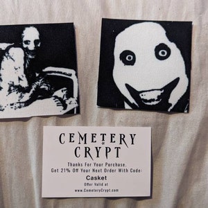 Horror Back Patch - Etsy