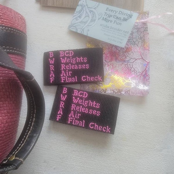 Dive Flag Squirrel BPW or Jacket Name Tag BCD Customizable ...