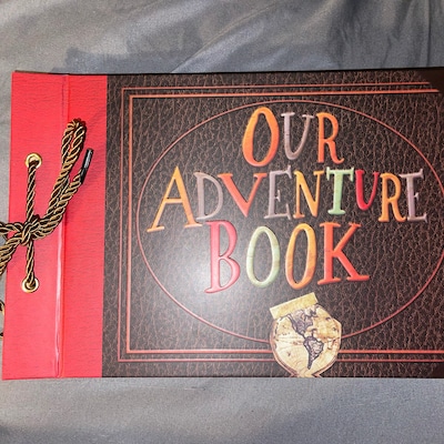 3-D Embossed Our Adventure Book, DIY Pixar up Themed Scrapbook Photo ...