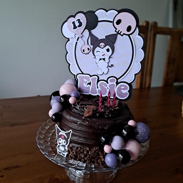 Custom “happy Birthday” Cupcake Toppers With Age - Perfect for Birthday ...