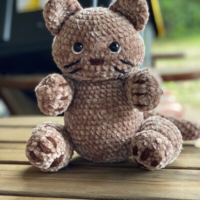 Crochet PATTERN Cat, Kitten, Amigurumi Tutorial PDF in English - Etsy