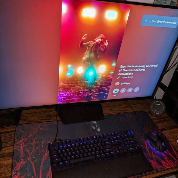 Skyrim the Dragonborn's Desk Mat the Elder Scrolls Gaming Desk Mat ...