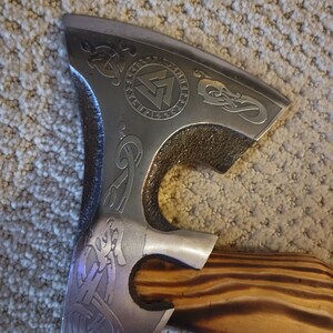 Hand Forged Viking Axe Custom Throwing Axe Personalized | Etsy