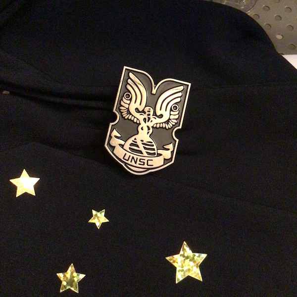 UNSC Enamel Pin - Etsy