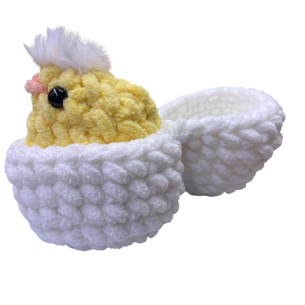 Crochet Chick in Egg - Etsy