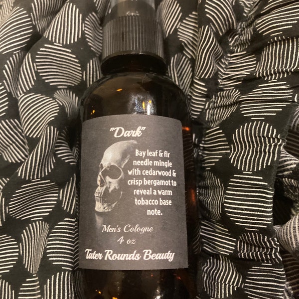 Dark - Men's Cologne Vegan Perfume Collection - Witch Gothic Goth - All ...