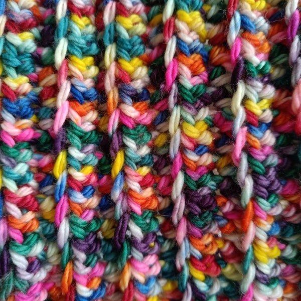 Ultra Bulky/super Chunky Merino Wool Yarn, Single Ply, Hand Dyed Yarn ...