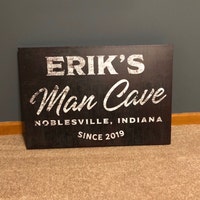 Personalized Man Cave Signs - Etsy UK