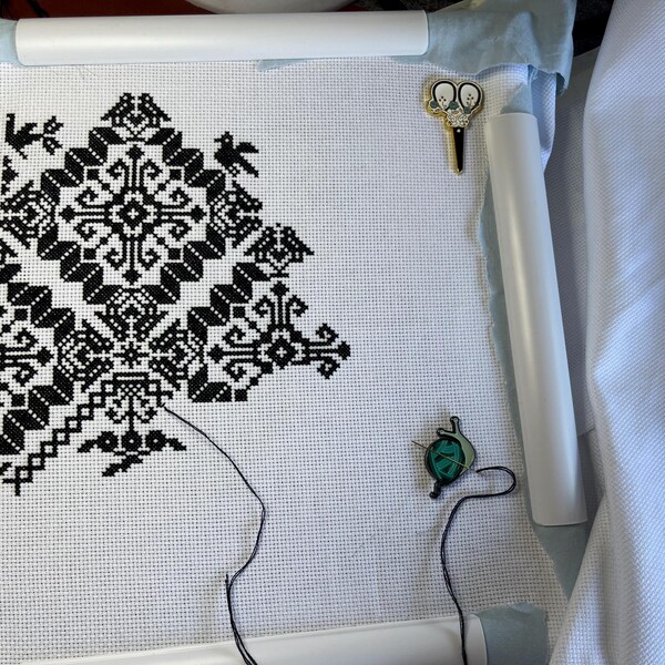 Cross Stitch Pattern Mokosh, Mother Earth Cross Stitch, Slavic Goddess ...