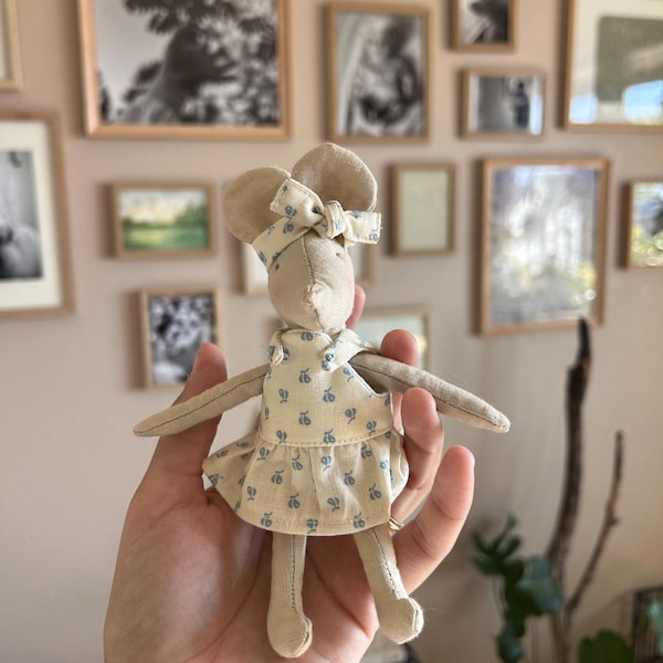 Mini Mouse 16 Cm Soft Toy Sewing Pattern and Tutorial - Etsy