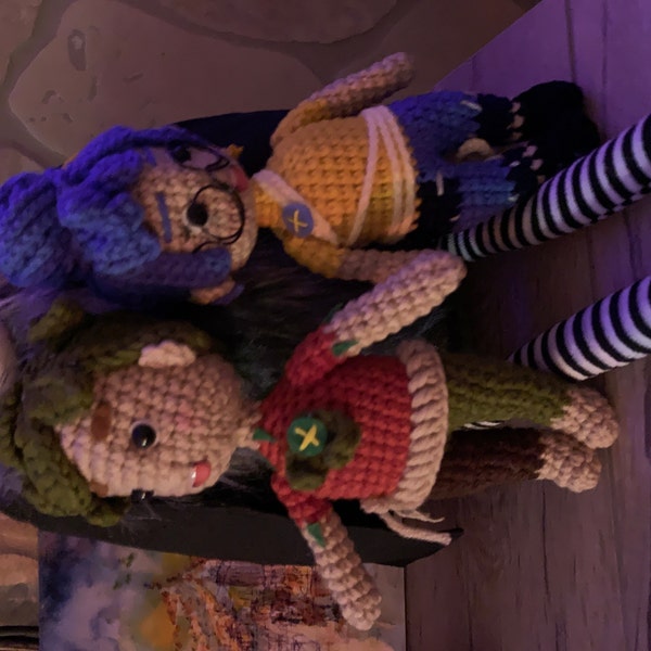 It Takes Two Crochet - Cody and May Inspired Dolls, Game Character ...