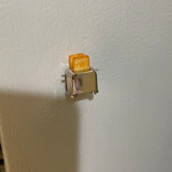 Slice Toaster Fridge Magnet | 3D Toaster Magnets | Tiny Bread Toaster ...